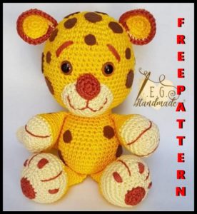 Crochet Leopard Free Amigurumi Pattern – Free Amigurumi