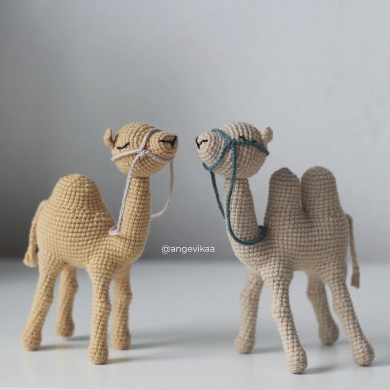 Crochet Camel Amigurumi Free Pattern – Free Amigurumi