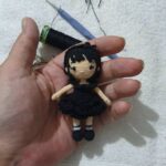 Crochet Cute Merlina Doll Amigurumi Free Pattern – Free Amigurumi