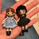 Crochet Cute Merlina Doll Amigurumi Free Pattern – Free Amigurumi