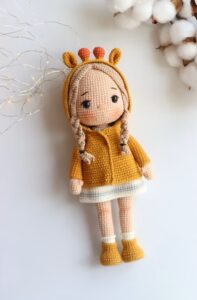 Crochet Erin Doll Amigurumi Free Pattern – Free Amigurumi